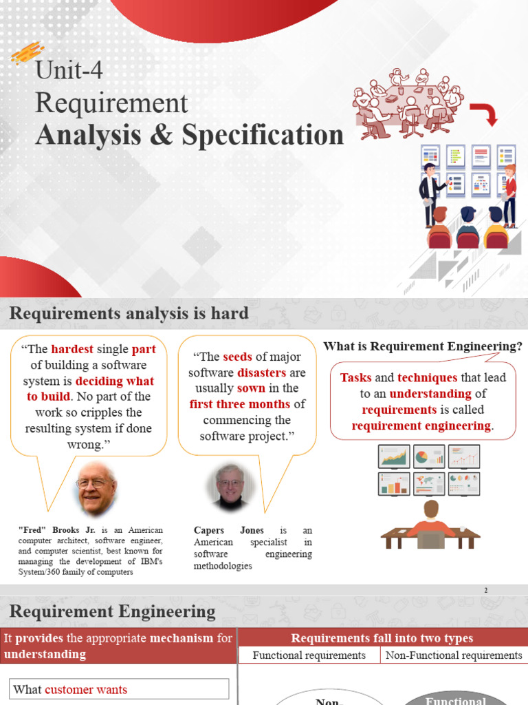 SE-Unit-4-Requirement Analysis - Specification | PDF | Databases | Conceptual Model