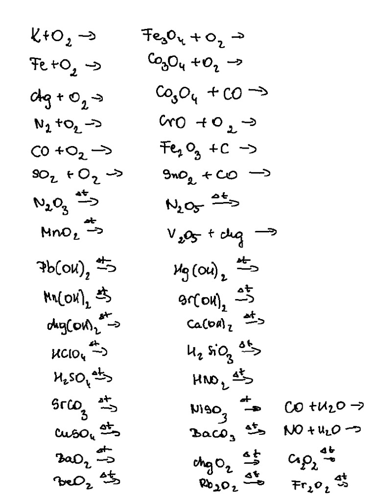 Tlenki Zadania | PDF