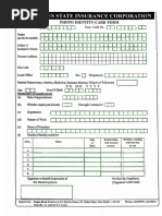 ESI Declaration Form1 | PDF | Employment | Justice