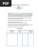 Gratuity Form-I | PDF | Gratuity | Justice