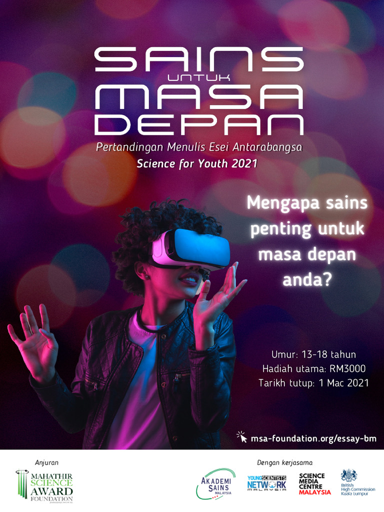 BM Science For My Future Poster FINAL | PDF