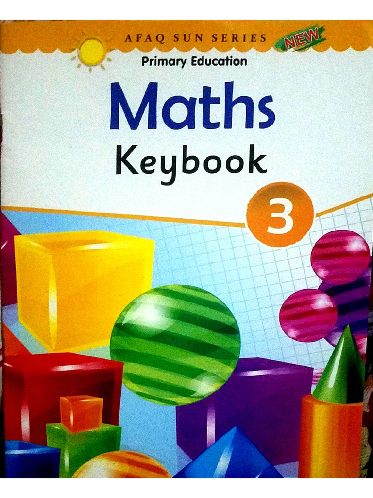 Afaq Math New Sun Series Keybook 3 | PDF