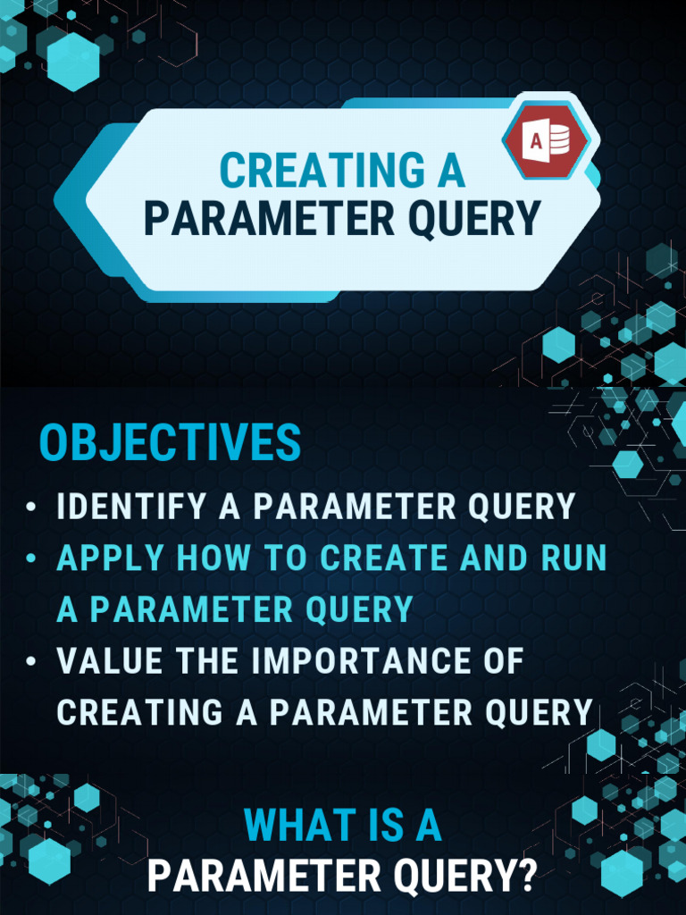 Creating A Parameter Query | PDF | Information Retrieval | Data Management
