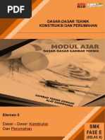 Modul Ajar DPIB Elemen 5 - Gambar Teknik | PDF