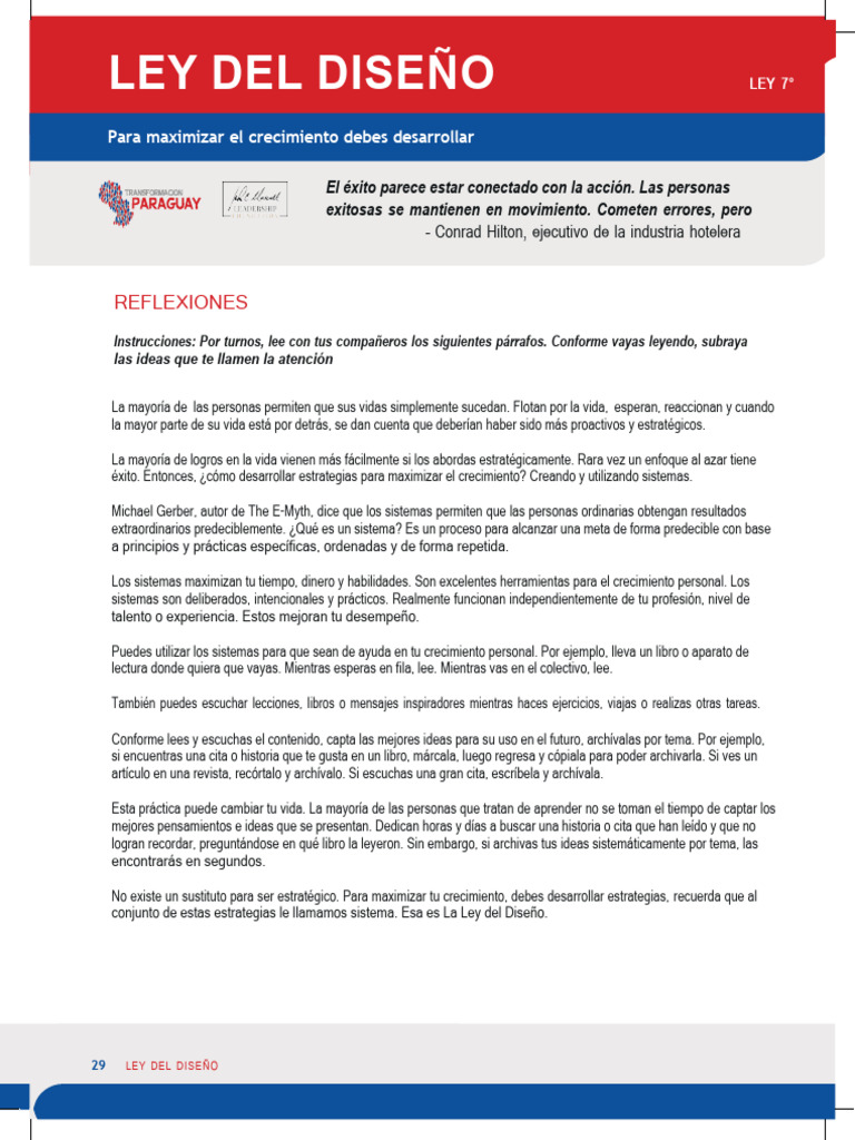 07 Ley Del Diseño | PDF