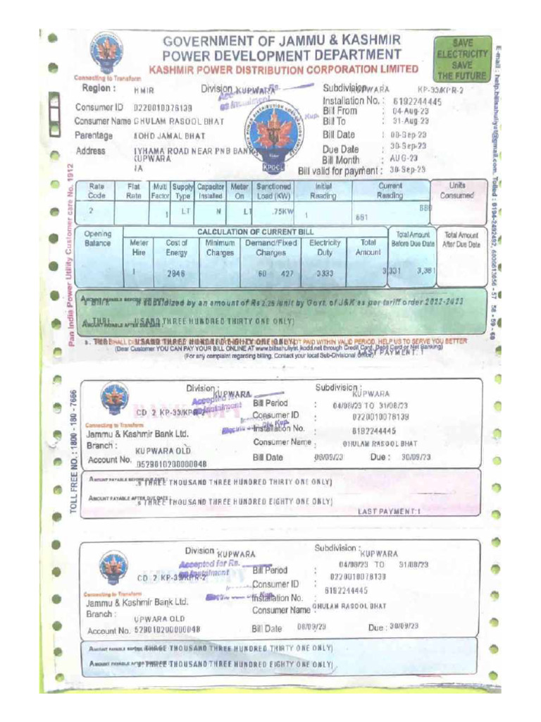 Government of Jammu & Kashmir (1) (1) - Compressed | PDF