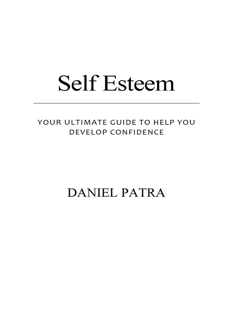 Self Esteem | Download Free PDF | Self Esteem | Shyness