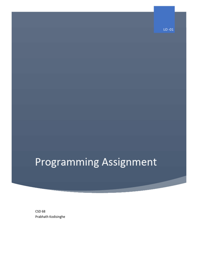 Programming Final | PDF | Systems Engineering | Computer Programming Programming Final | PDF | Systems Engineering | Computer Programming