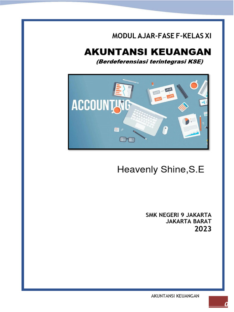 Modul Ajar - Akuntansi Keuangan Kse | PDF