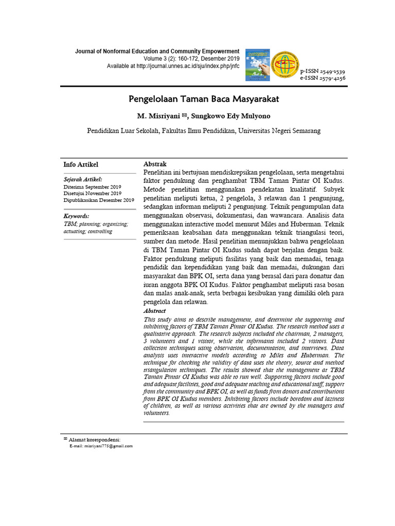 33340-Article Text-96266-1-10-20200512 | PDF | Ilmu Sosial