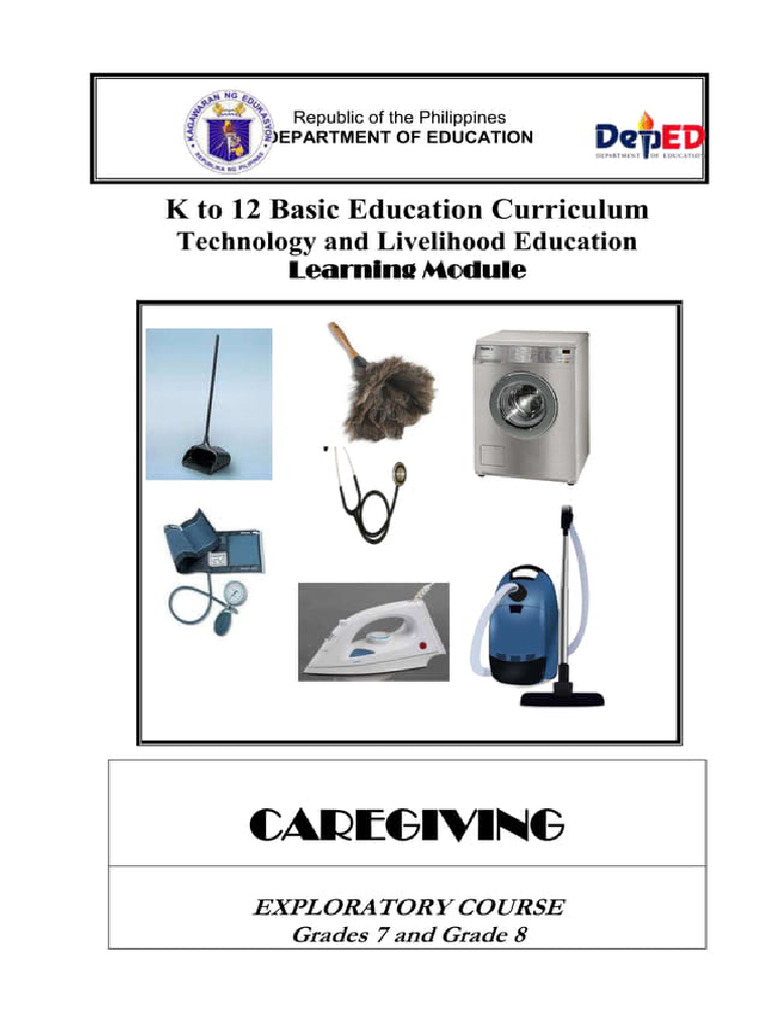 Caregiving Grade 7 Learning Module | PDF