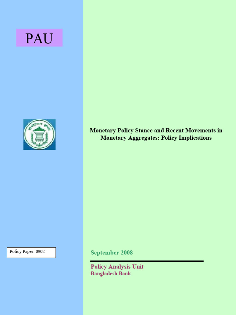 PP 0902 | PDF | Inflation | Monetary Policy