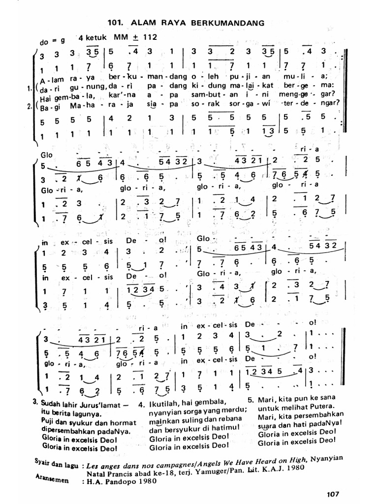 Alam Raya Berkumandang | PDF