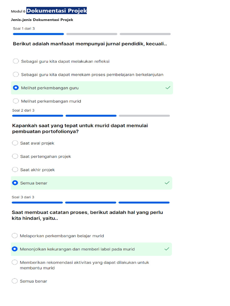 Modul 6 Dokumentasi Projek | PDF