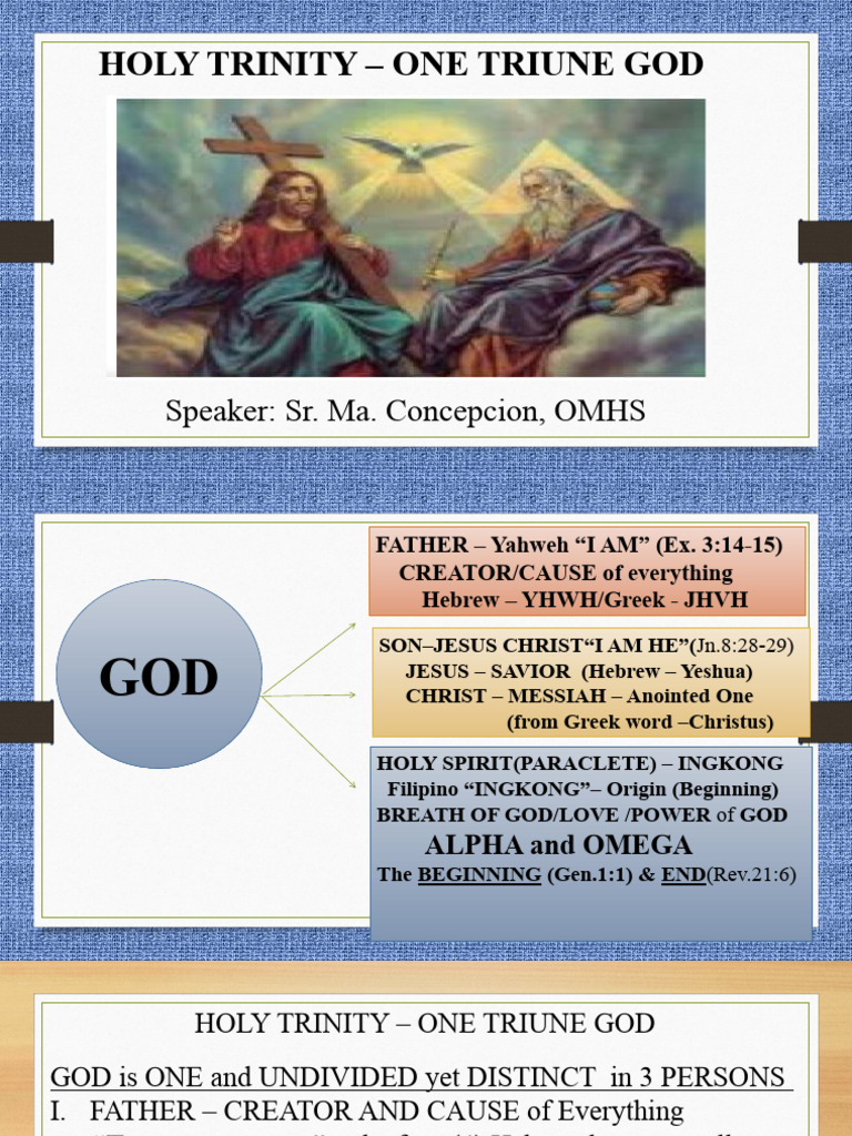 CMHT Lesson 1 Spirituality of The Founder Patron | PDF | Tetragrammaton | Mercy