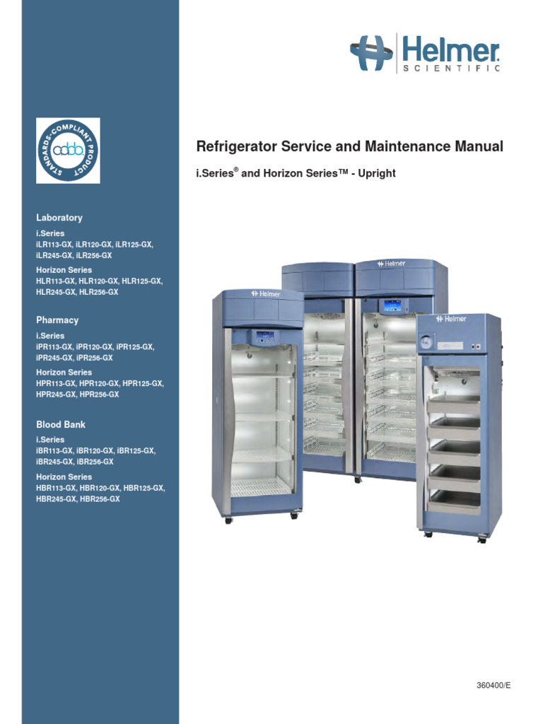 GX-Upright-Refrigerator-Service-Manual-360400 2 | PDF | Switch ...