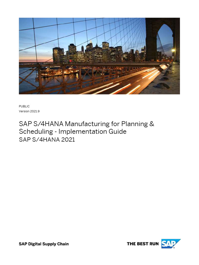 S4HANA PPDS Implementation Guide | PDF | Enterprise Resource Planning | Supply Chain Management