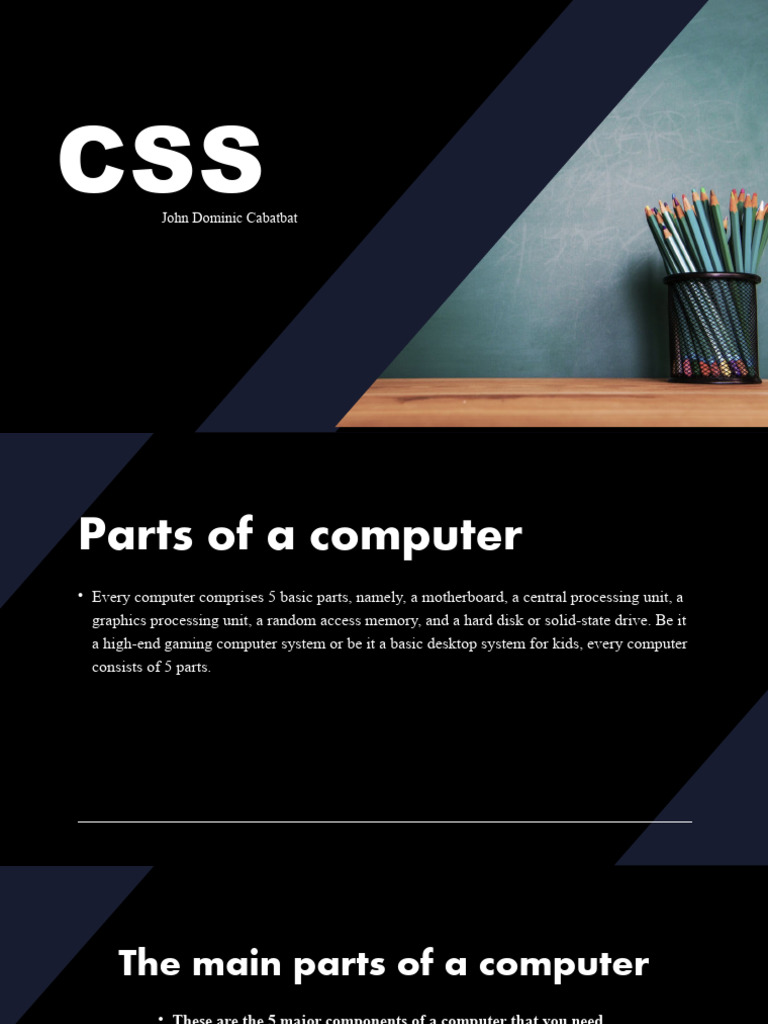 Css Presentation | PDF