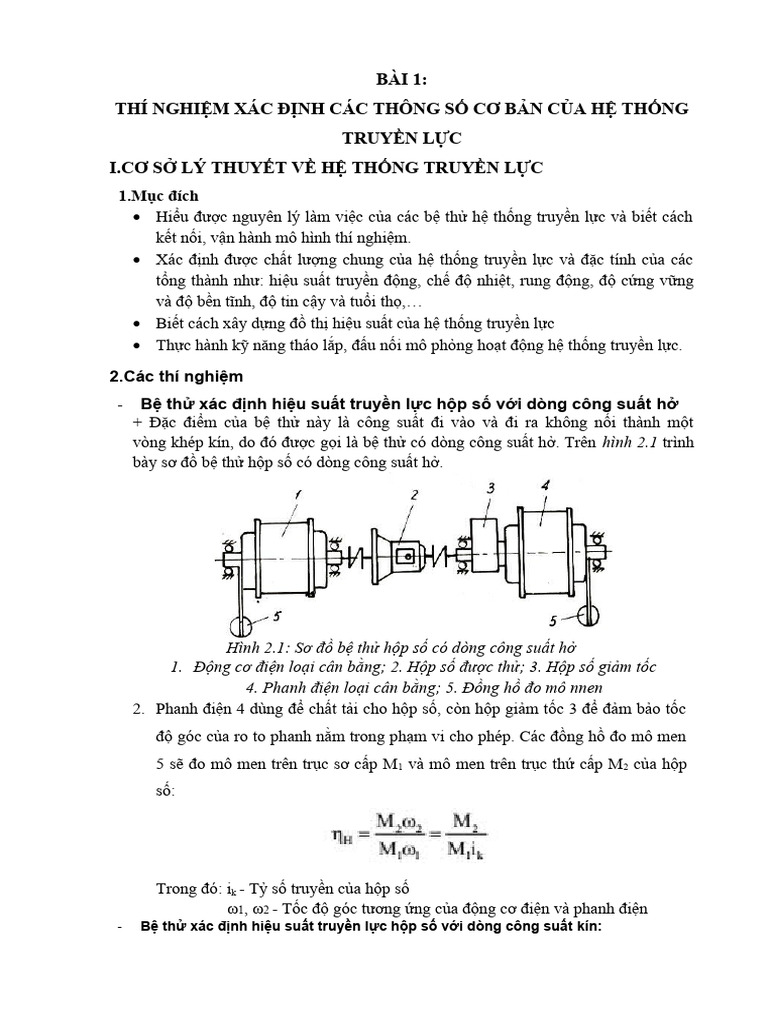 Bài 1 BC TN Các Thông Số Cơ Bản HTTL | PDF