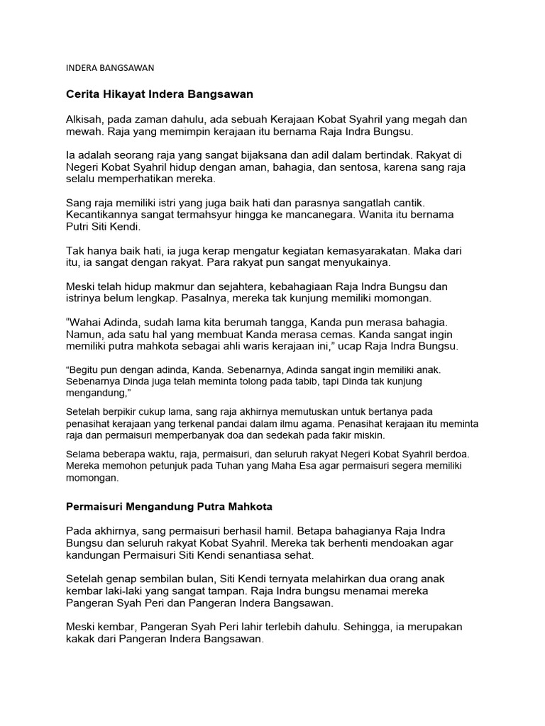 Indra Bangsawan (Indo) | PDF | Agama & Spiritualitas | Fiksi Misteri ...