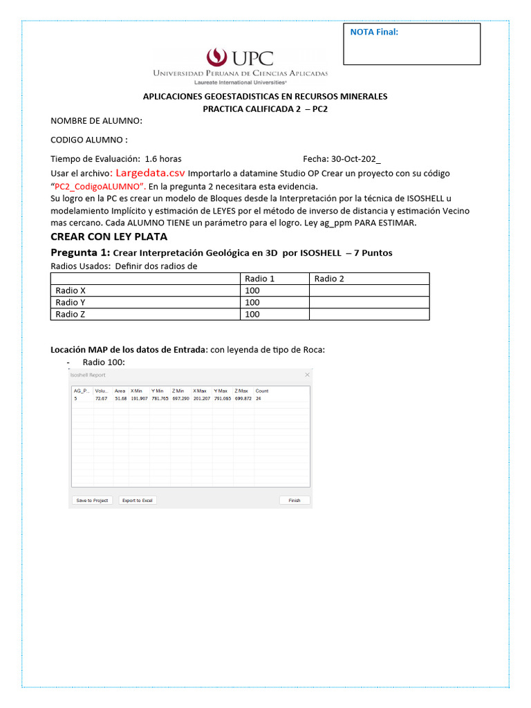 PC2 AplicaGeoRecursoOctubre | PDF | Informática