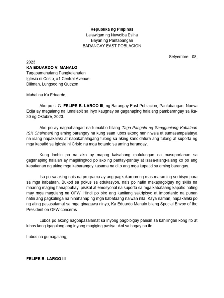 Letter INC | PDF