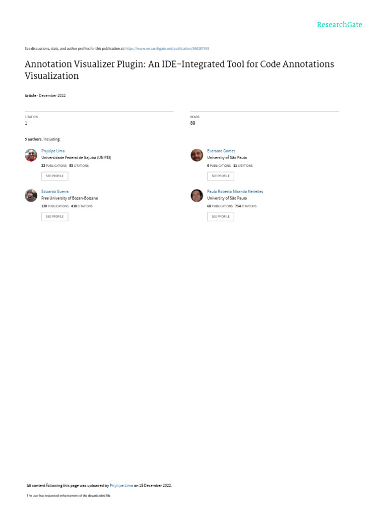 Annotation Visualizer | Download Free PDF | Spring Framework | Model–View–Controller