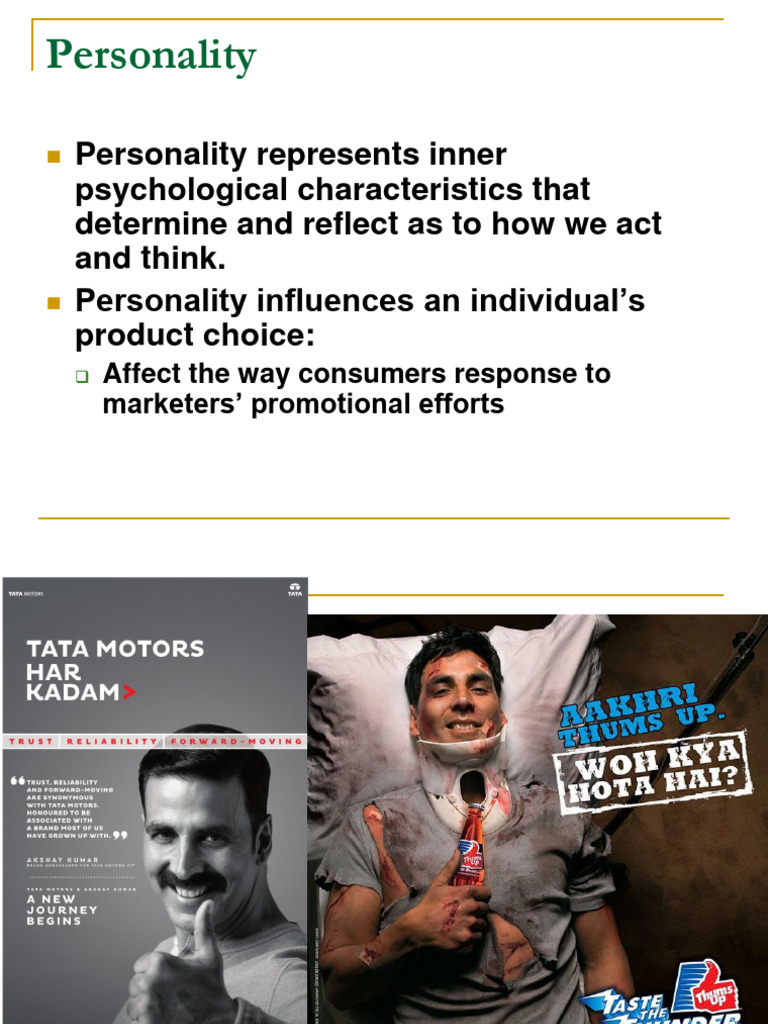 CB-Session 4 & 5 - Personality & Self Concept | PDF | Id | Psychoanalysis