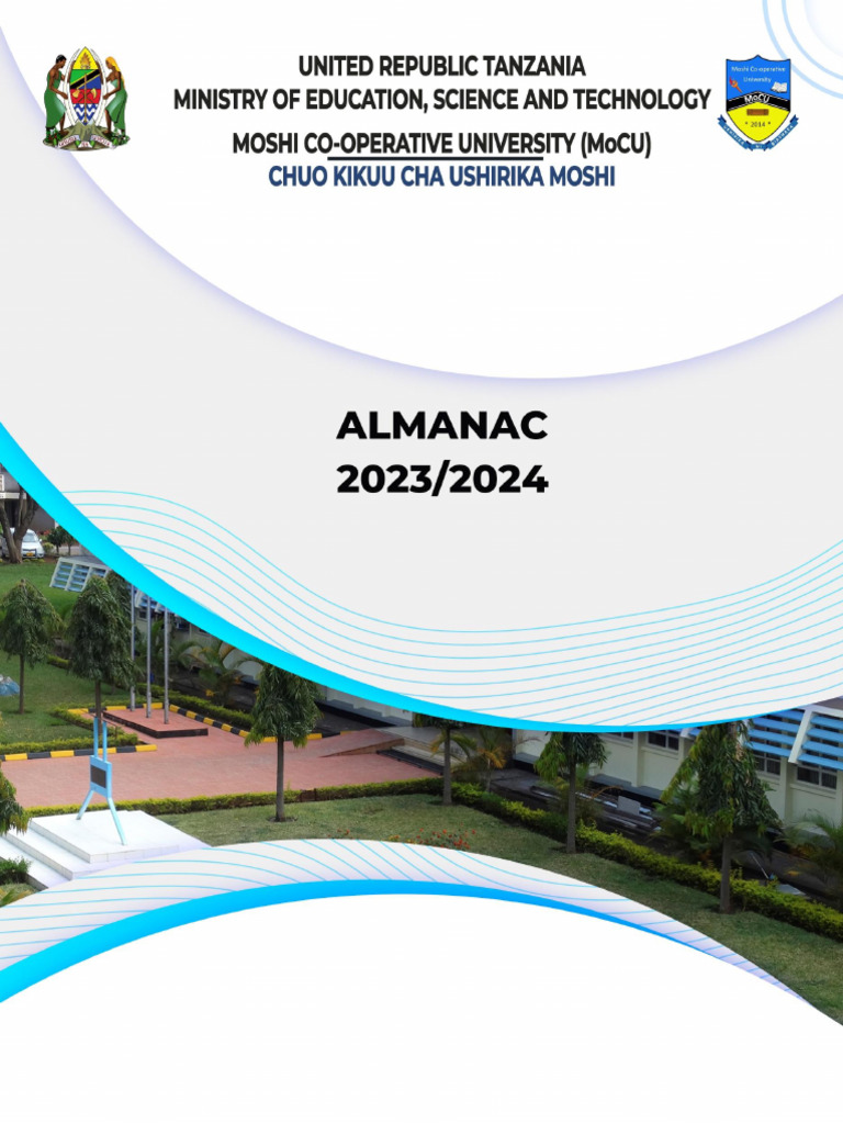 Mocu Almanac 2023/2024 Schedule | PDF | Diploma | Postgraduate Education