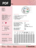 Cable Velocity Factor and Loss Data | PDF | Coaxial Cable | Polyethylene