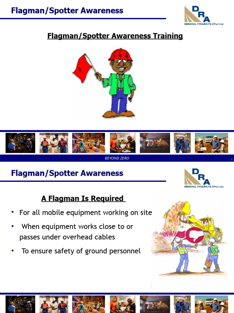 DRA Flagman Awareness Training - Vincent | PDF | Personal Protective Equipment