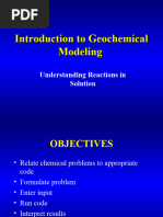 Visual MINTEQ - Tutorial PDF | PDF | Chemical Equilibrium | Phase (Matter)