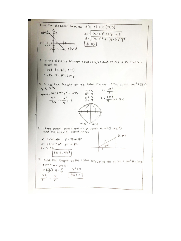 Moratalla - Problem Set Analytic Geometry | PDF
