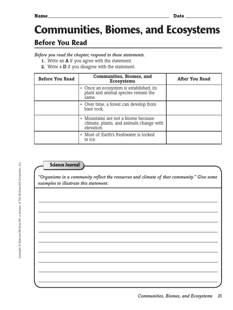 Communities, Biomes, and Ecosystems | PDF | Forests | Tropics