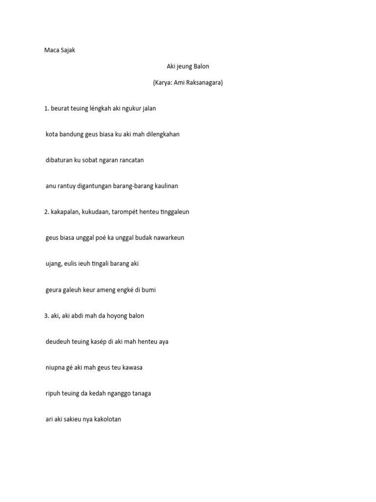 Maca Sajak-WPS Office | PDF