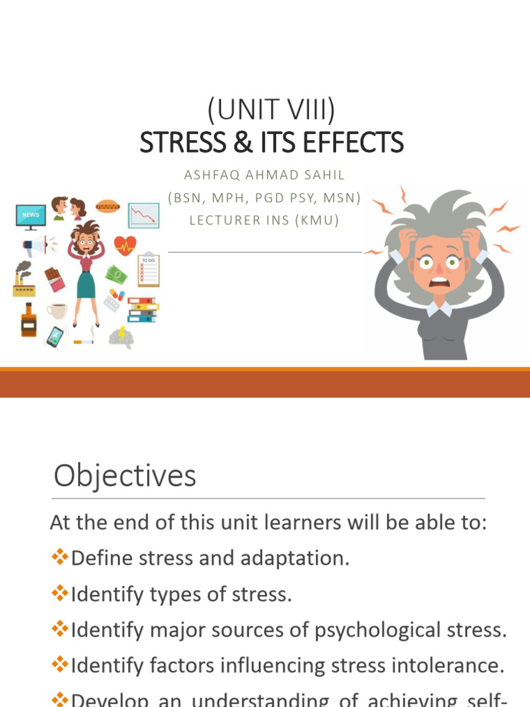 Stress & Its Effects | PDF | Stress (Biology) | Disciplines