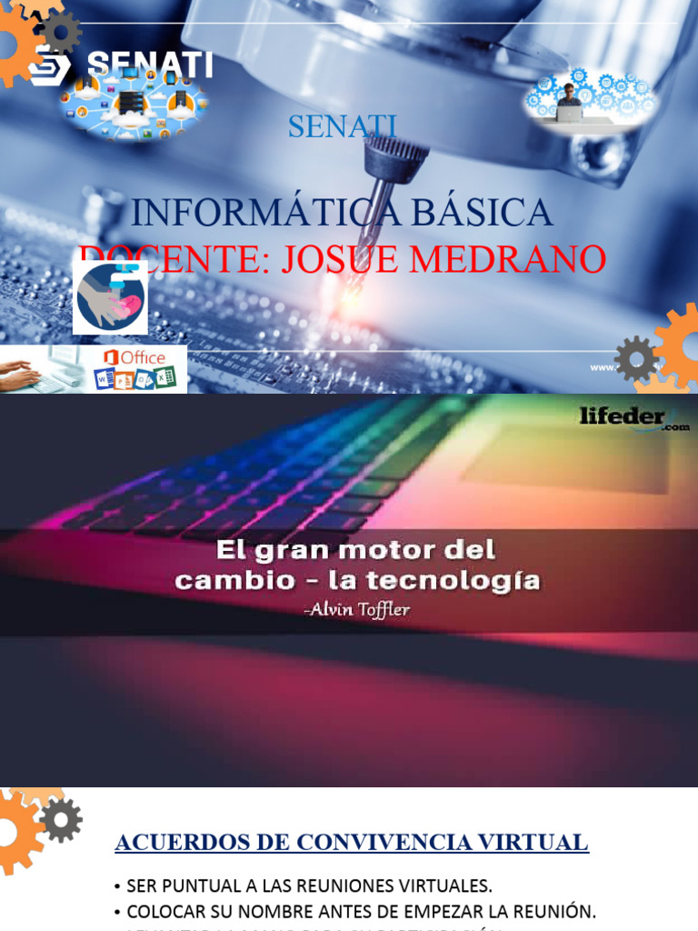 Informática Básica - Clase 1 Fundamentos de Informática | PDF