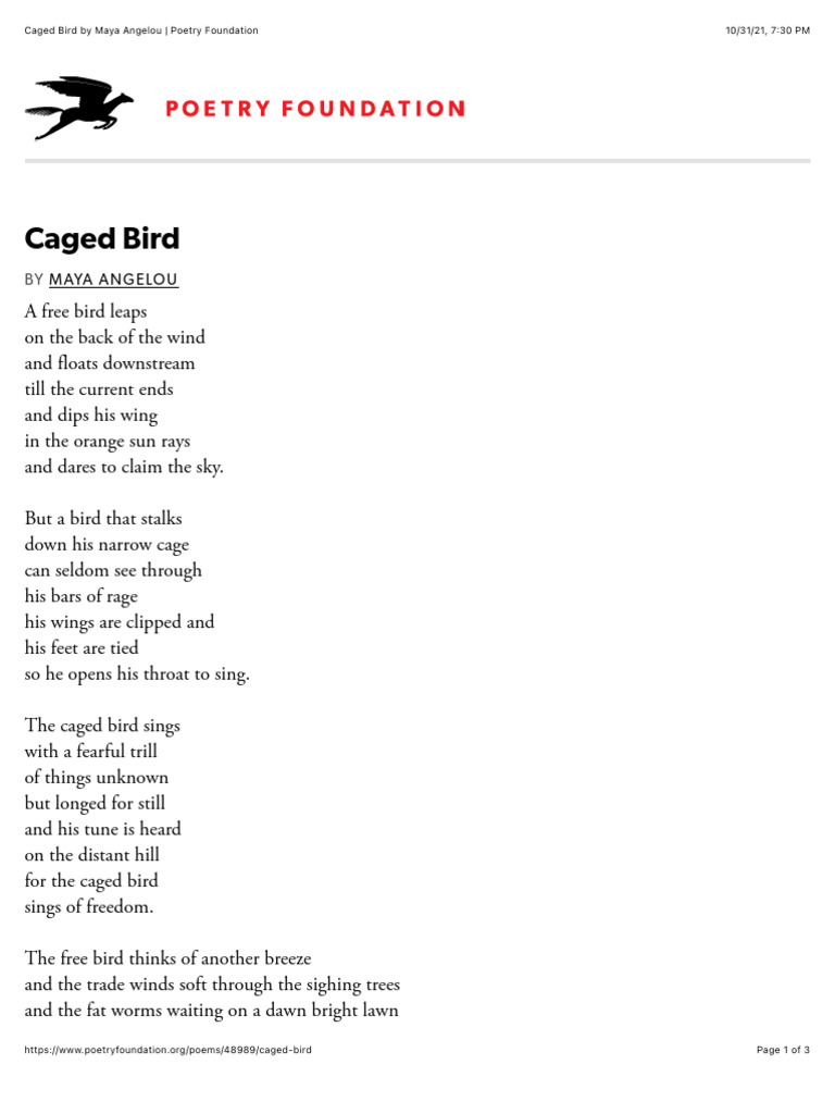 Caged Bird | PDF