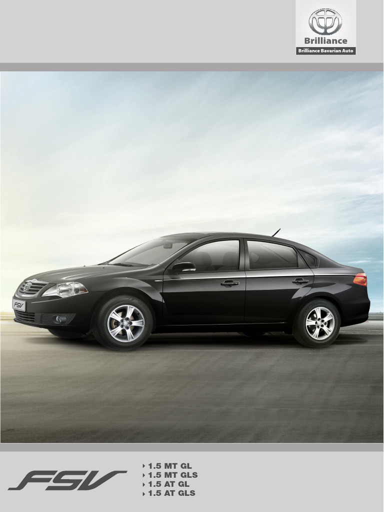 Brilliance FSV 2013 EG | PDF