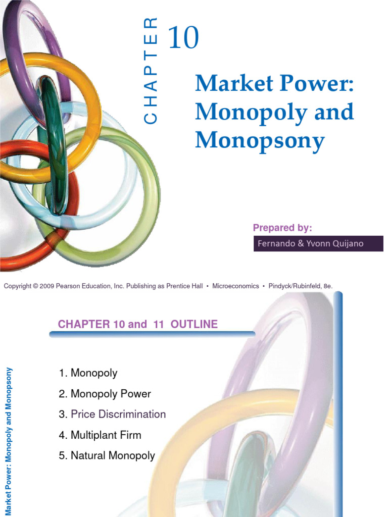 NEWch10 Monopoly Power | PDF
