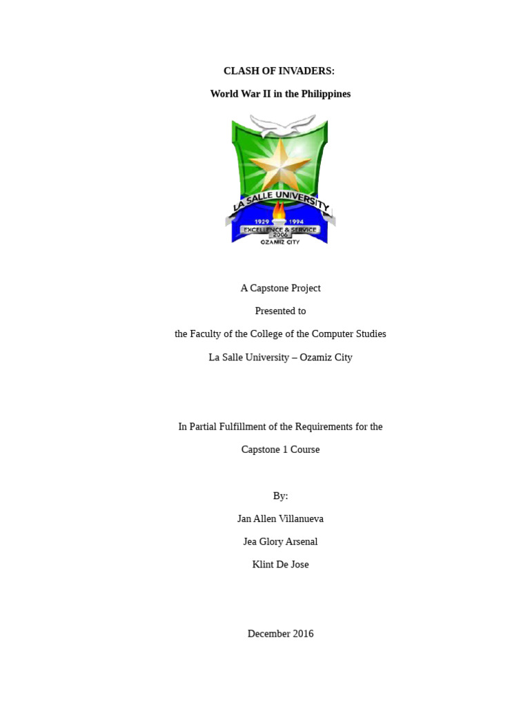 Thesis Philippine History Tower Defense Android Game PDF Android