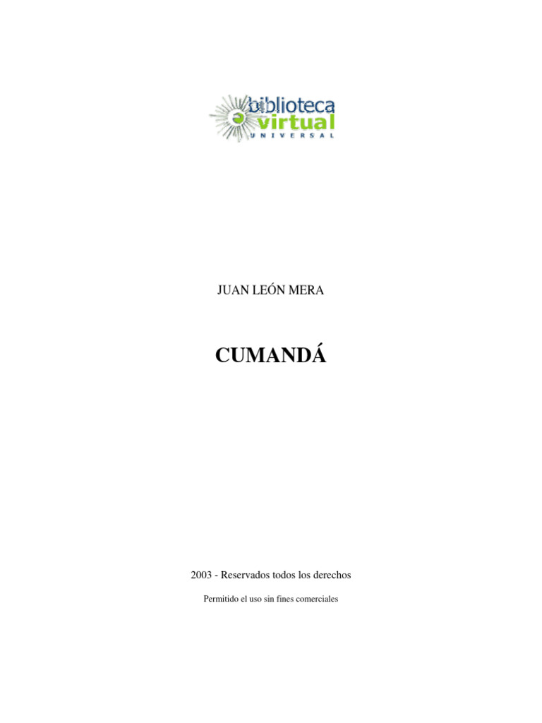 Cumanda Libro. | PDF | Amor | España