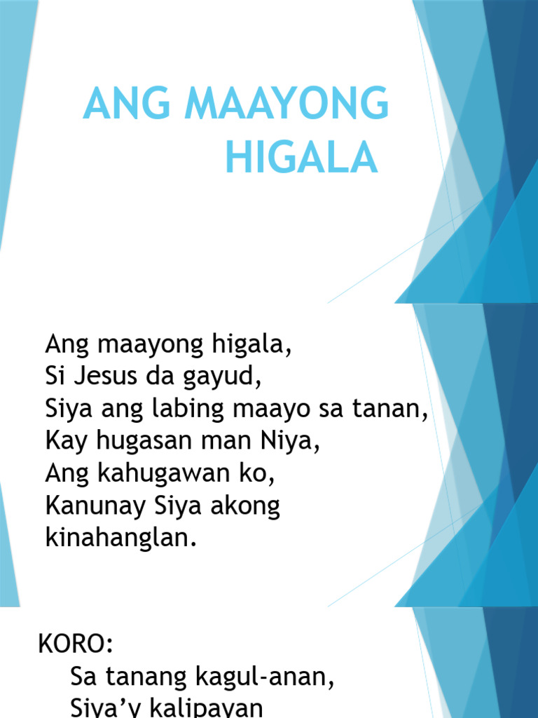 Ang Maayong Higala | PDF