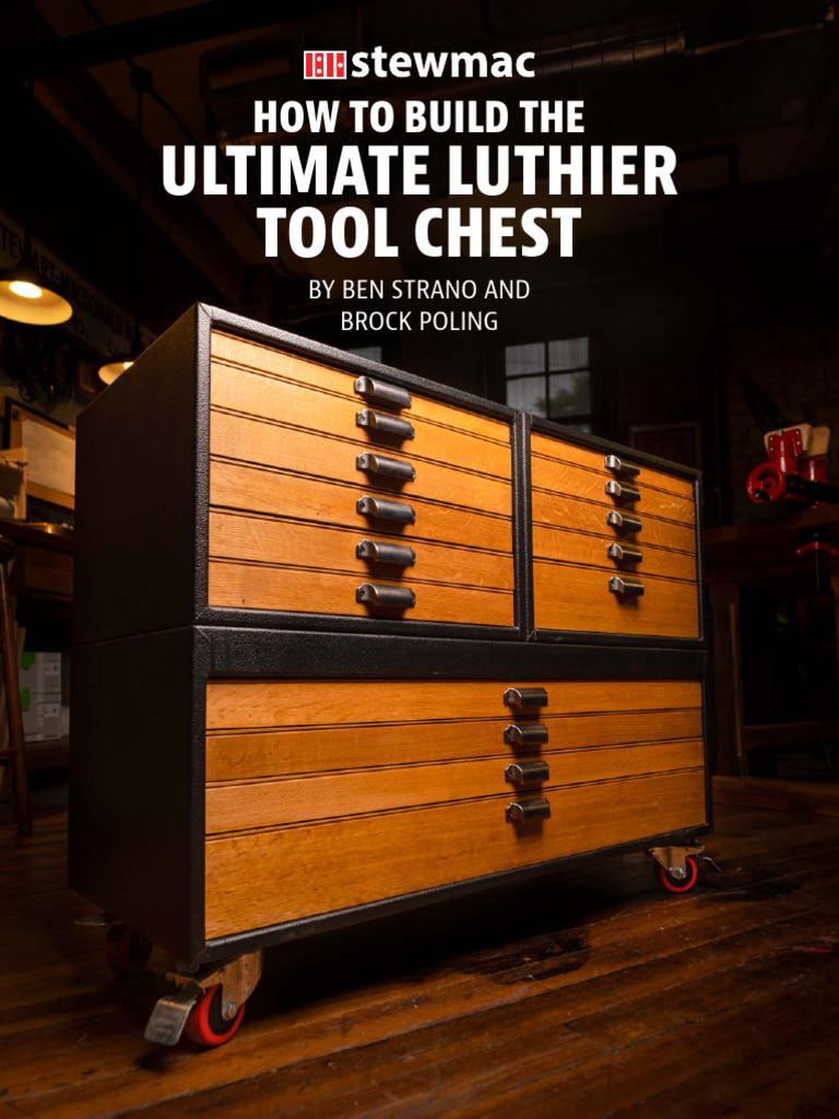 Ultimate Luthier Tool Chest Plans | PDF | Wood | Screw