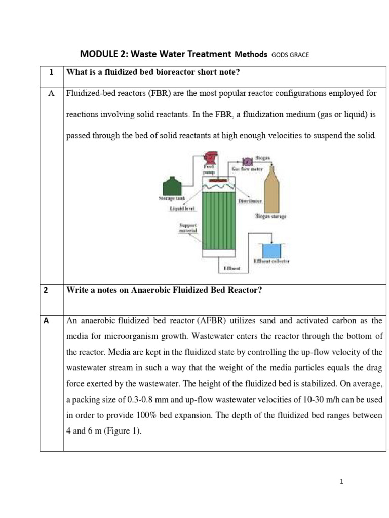 Module-2 Notes | PDF | Sewage Treatment | Anaerobic Digestion