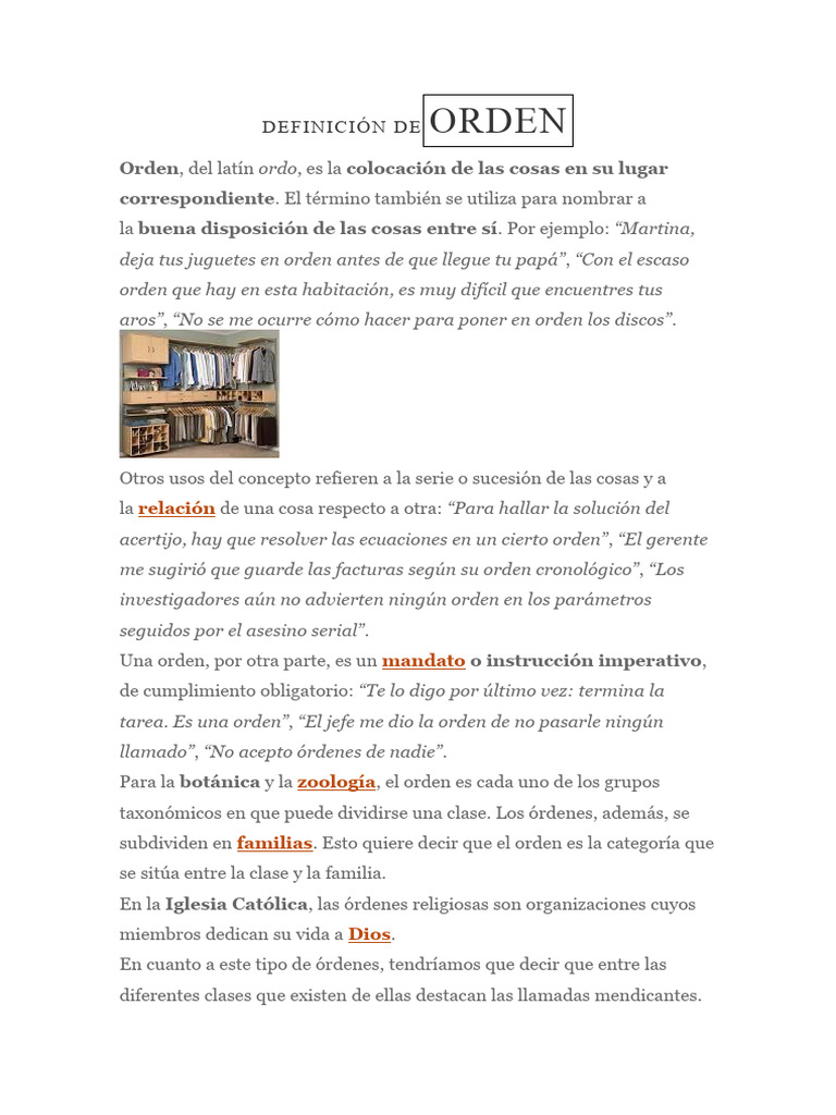 LA IMPORTANCIA DE MANTENER EL ORDEN EN EL SALÓN DE CLASES | PDF ...