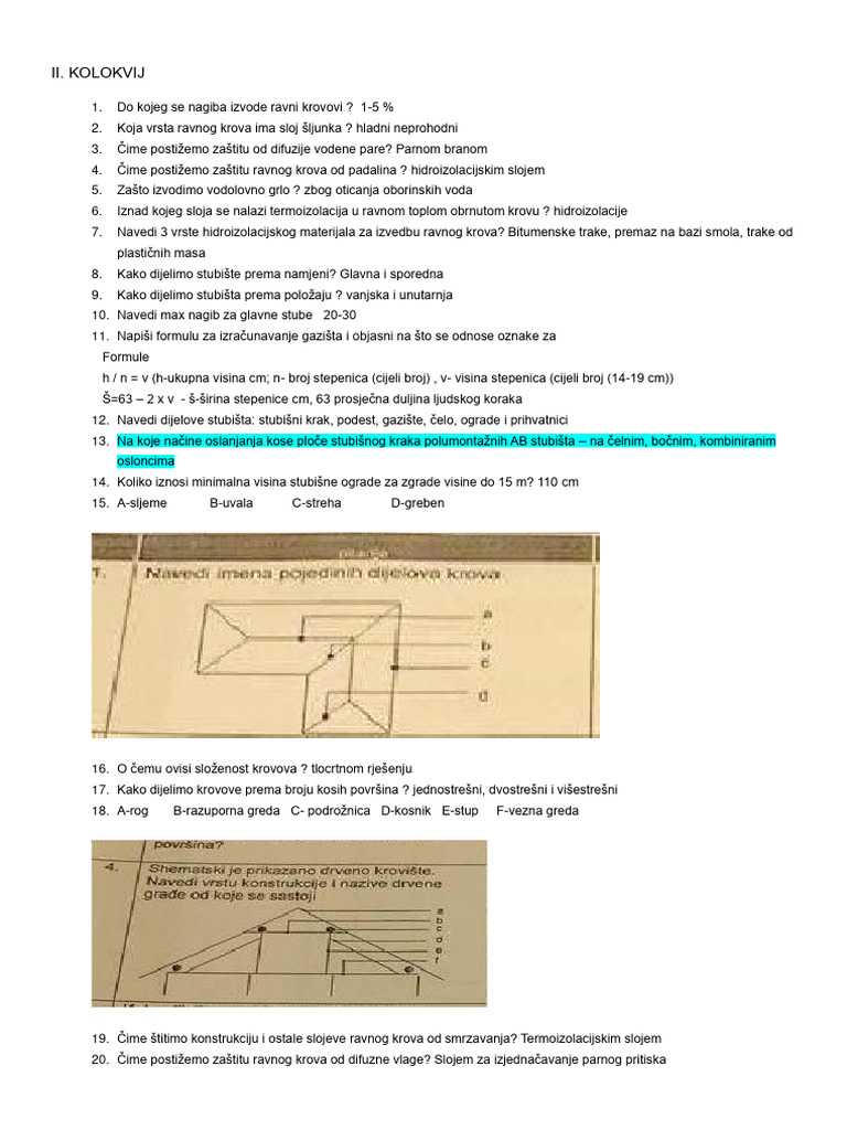 II Kolokvij Elementi | PDF