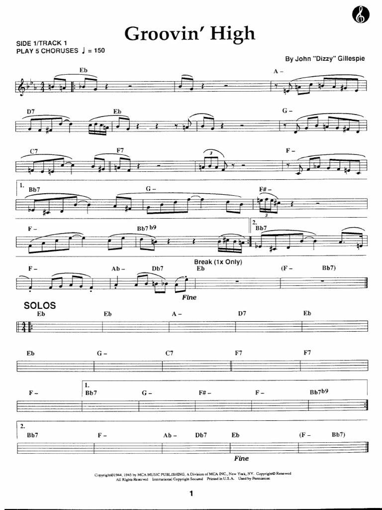 Groovin' High | PDF