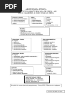 Escala CIWA-Ar para Abstinencia Alcohólica | PDF