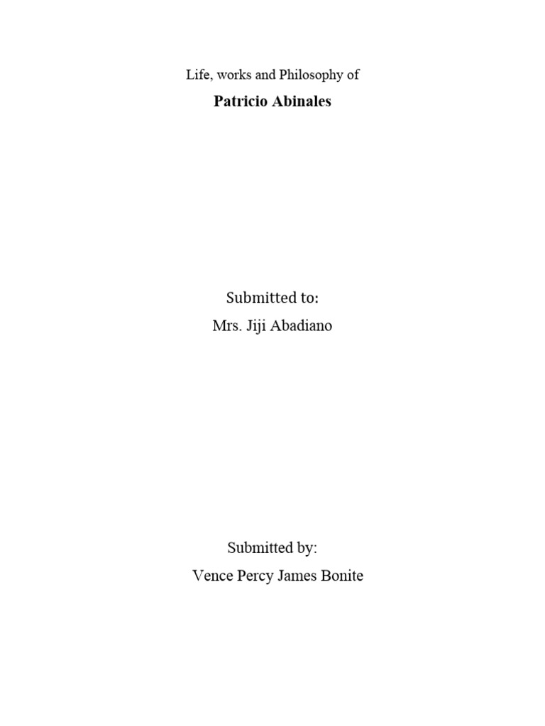 Patricio Abinales Philosopher Info Paper | Download Free PDF | Identity ...